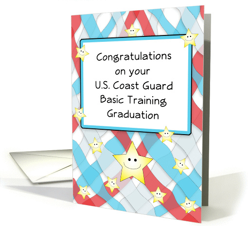 Congratulations U.S. Coast Guard Basic Training Graduation card Congratulations U.S. Coast Guard Basic Training Graduation card